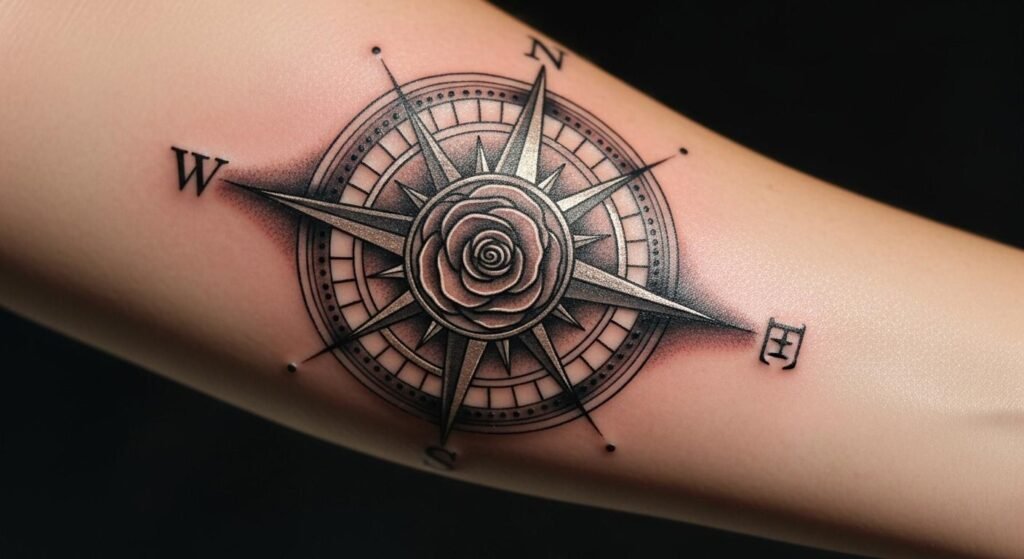 27 Stunning Compass Rose Tattoo Ideas to Inspire Your Next Ink ...