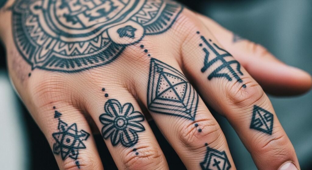 27 Bold Finger Tattoos Men â€” Stand Out with Slick Style ...