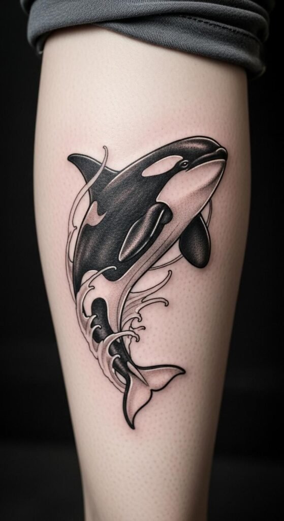 27 Stunning Orca Tattoos That Celebrate Strength & Grace – quickinklist.com