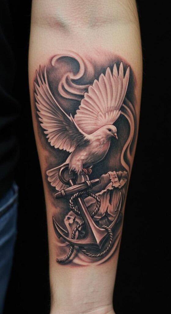 27 Stunning Dove Tattoo Ideas to Inspire Peaceful Expression ...